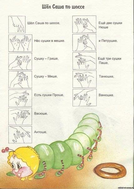Пальчиковая гимнастика для детей Дошкольные учебные мероприятия Логопедия Образовательные