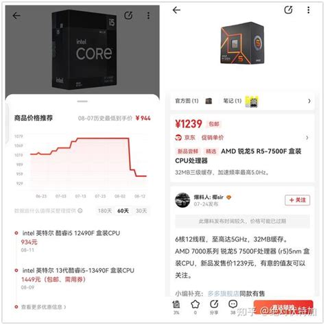价格相差不大的intel和amd入门级甜点cpu到底怎么选 知乎