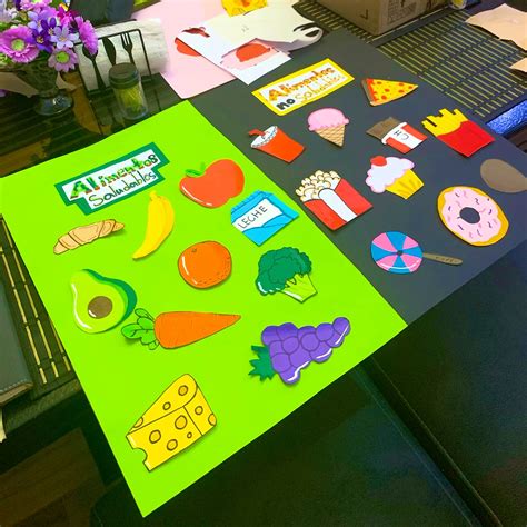 Maqueta De Alimentos Saludables