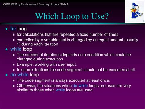 Ppt Mastering Loops In Programming Guide On When And How To Use Each Type Powerpoint