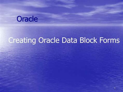 PPT Oracle PowerPoint Presentation Free Download ID