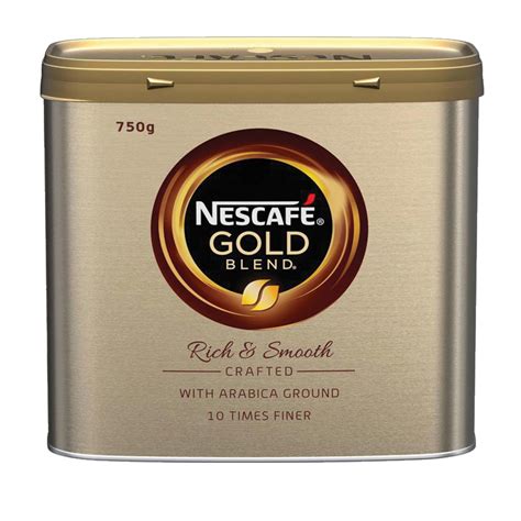 Кофе молотый в растворимом NESCAFE (Нескафе) "Gold", сублимированный ...