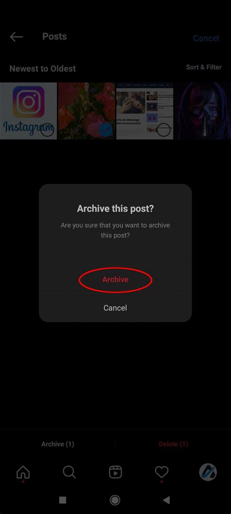 How To Batch Archive Instagram Posts