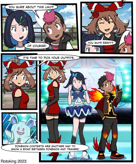 Pokemon Contest Ash