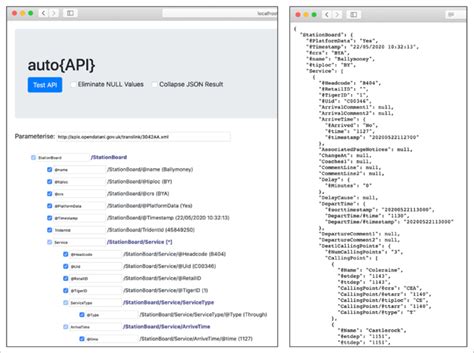 Clickable Node Tree And Resulting Json Output Download Scientific Diagram