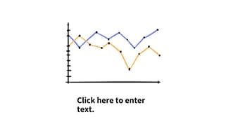 Line Graph With Blue Line Going Up And Orange Line Going Down Google Slide Theme And Powerpoint