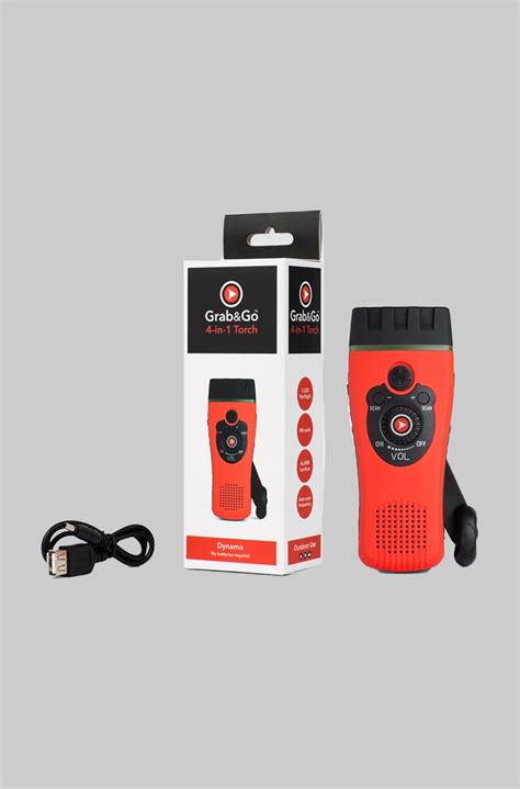 4 In 1 Dynamo Torch Grab And Go Nz Ltd