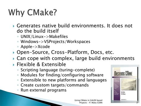 Ppt Using Cmake In Gaudi Based Projects Powerpoint Presentation Free