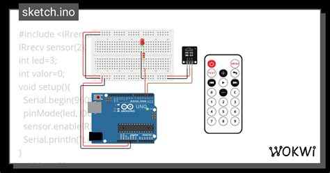Irremoteyledoptim Wokwi Esp32 Stm32 Arduino Simulator