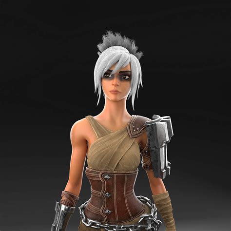 Game Ready Fan Art Riven From League Of Legends Zbrushcentral
