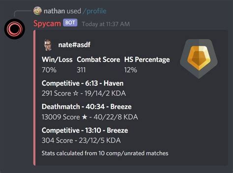 Introducing Spycam My Valorant Discord Bot Rvalorant