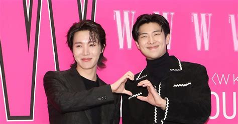 제이홉·rm 유방암 인식 향상 캠페인 자선행사 참석