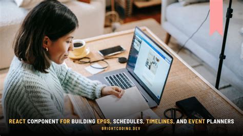 React Component For Building Epgs Schedules Timelines And Event Planners Bright Coding