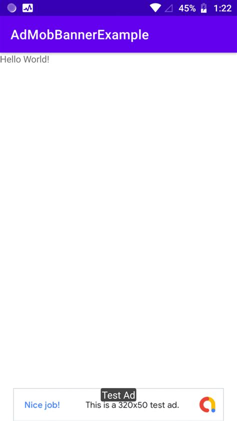 AdMob Banner Ads Android Tutorial Android Studio BigKnol