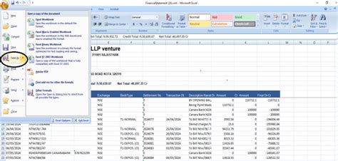 How To Open The Back Office Generated Xml File In Excel And Then Save