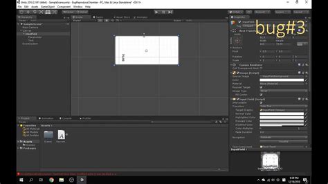 bugs happen when typing chinese words in editor and ui unity engine