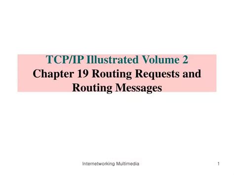 ppt tcp ip illustrated volume 2 chapter 19 routing requests and routing messages powerpoint
