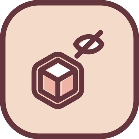 Hide Object Line Filled Sliped Icon 37000017 Vector Art At Vecteezy