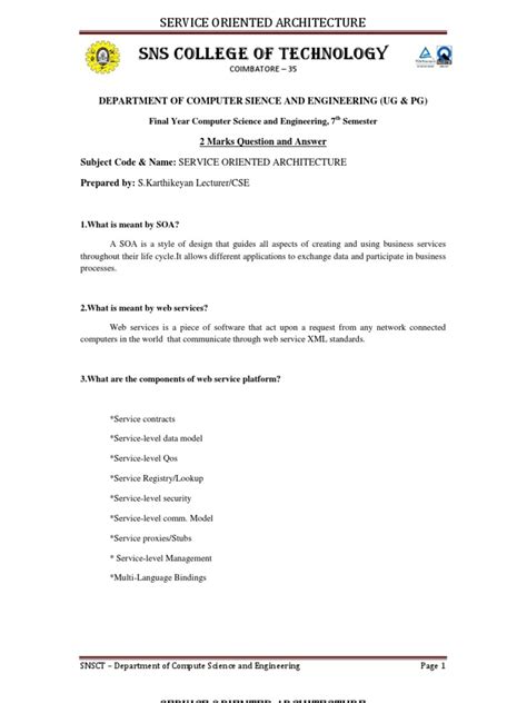service oriented architecture pdf service oriented architecture web service