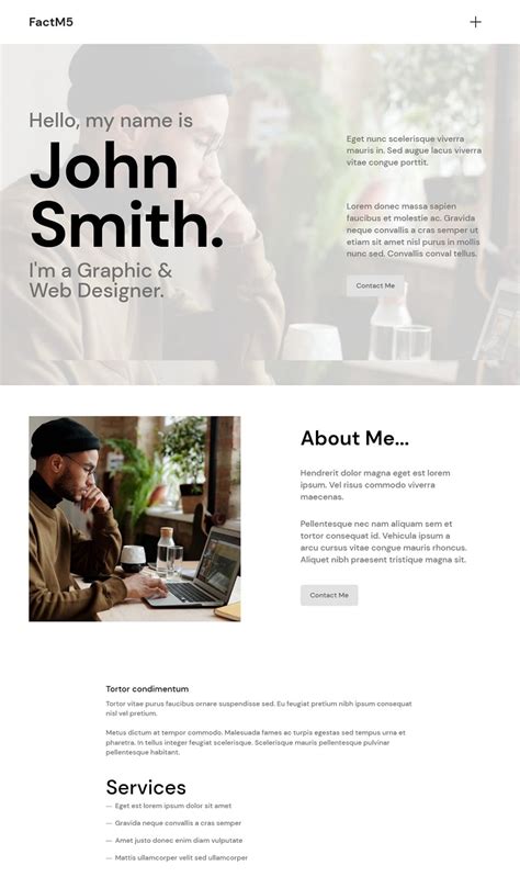 Bootstrap Parallax Scrolling Template