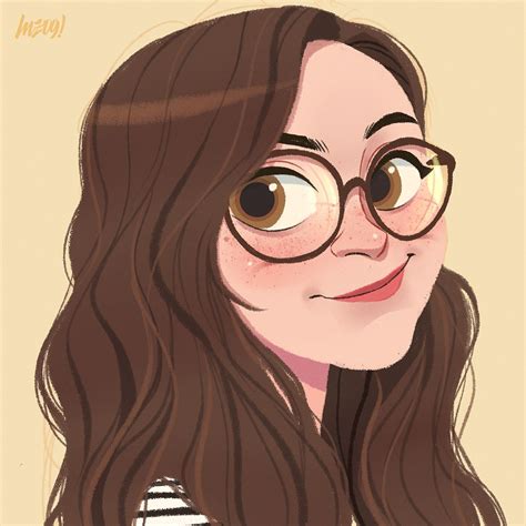 Girl Cartoon Characters With Brown Hair At Leta Tabor Blog