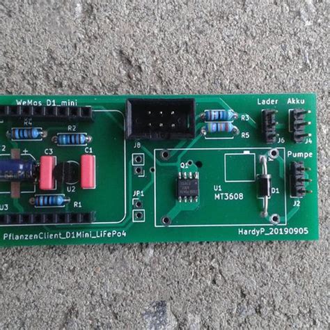 Plant Watering System With Esp8266