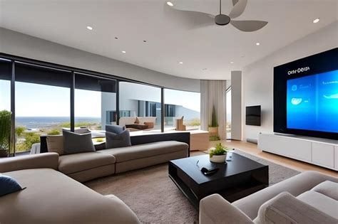 Premium AI Image Smart Home Interface With Controlling Device