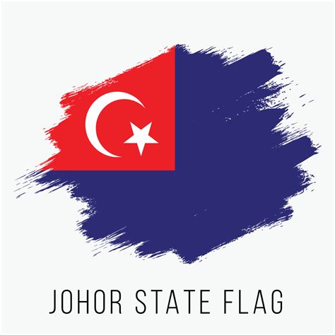 Malaysia State Johor Vector Flag Design Template 21969108 Vector Art At