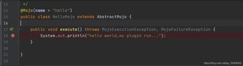 自定义maven插件及debugmaven插件debug Csdn博客