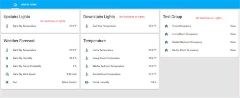 Issues With Groups Lights And Switches Not Showing Configuration