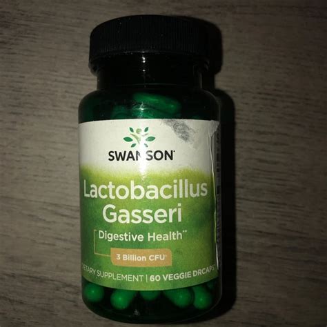 Swanson Lactobacillus Gasseri 3 Billion Cfu 60 Vcaps Best Before 4 24
