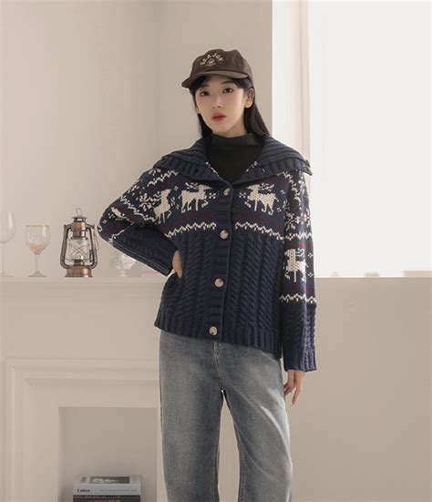 리리앤코 렌느벨 노르딕 하이넥 꽈배기 니트 가디건빅사이즈 120사이즈 리리앤코 겨울아우터 니트가디건 빅사이즈니트가디건 패턴 무늬 가디건코디 데일리룩 데이트룩 출근룩 오피스