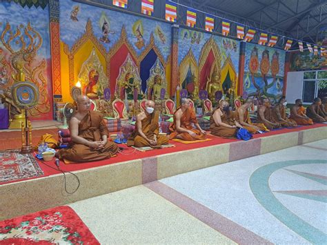 รองอธิการบดีวิทยาเขตหนองคาย ร่วมทำบุญและแสดงธรรมเทศนา งานปฏิบัติธรรมวิปัสสนากัมมัฏฐาน ประจำปี