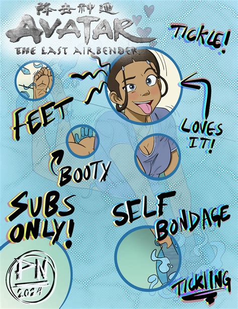 Katara Tickles Herself Preview By Paranormalnerdom On Deviantart