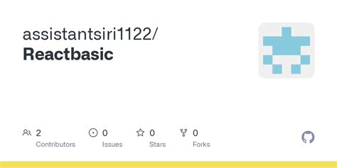 Github Assistantsiri Reactbasic
