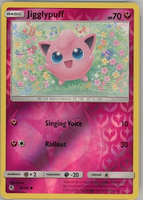 Jigglypuff 2019 Sun And Moon Hidden Fates 4168 Reverse Holo Price