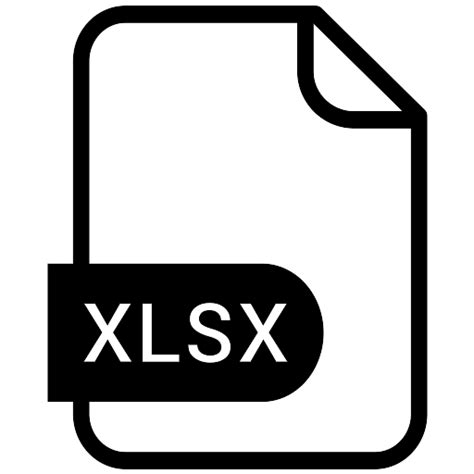 Xlsx Excel Export Icon