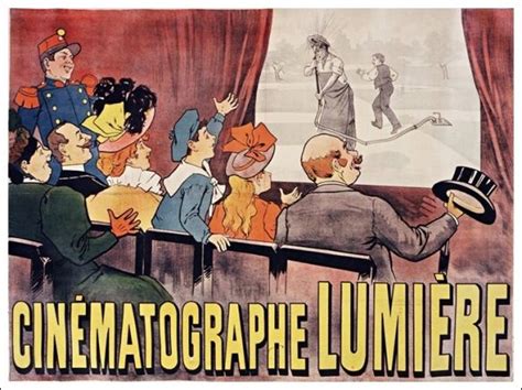 Cinématographe Lumière French Movie Posters Theatre Poster French Movie