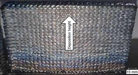 Visual Discolorations Depending On The Deposition Height Download