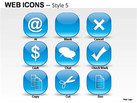 Web Icons Style 5 Powerpoint Presentation Slides Powerpoint Slide Templates Download Ppt