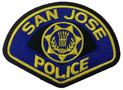 San Jose Police Department Shoulder Patch Pair Advantage Gear Inc