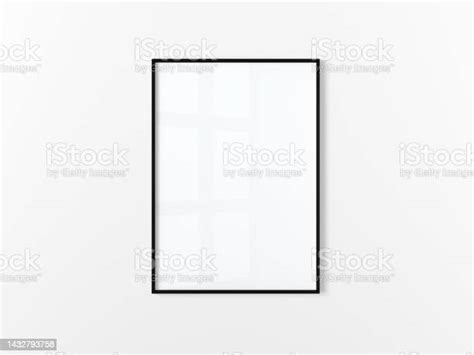 빈 프레임 포스터 모형 흰색 벽에 매달려있는 수직 프레임 격리 검정 0명에 대한 스톡 사진 및 기타 이미지 0명 3차원 형태 검은색 Istock