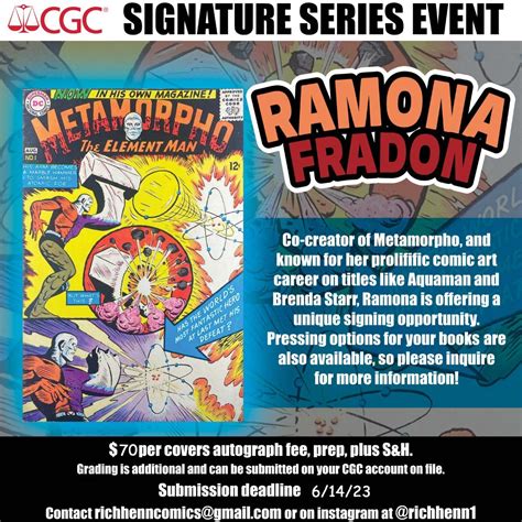 Taking Subs For Cgc Ss Ramona Fradon Don Perlin Doug Moench Fan