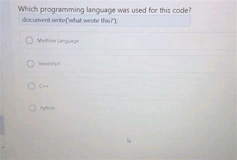 Which Programming Language Was Used For This StudyX