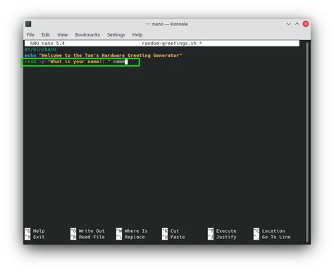 How To Write Bash Scripts In Linux Toms Hardware