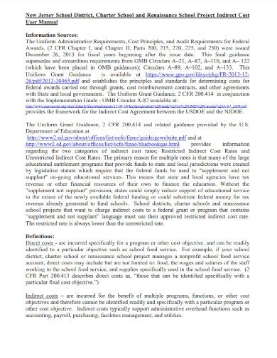 16 Indirect Cost Examples To Download