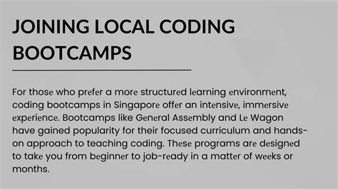 Ppt The 5 Best Ways To Learn Coding In Singapore For Beginners Powerpoint Presentation Id