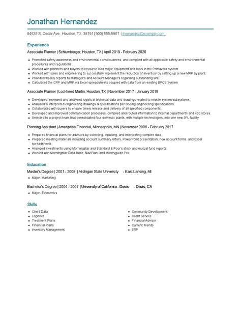 What Does An Associate Planner Do Zippia