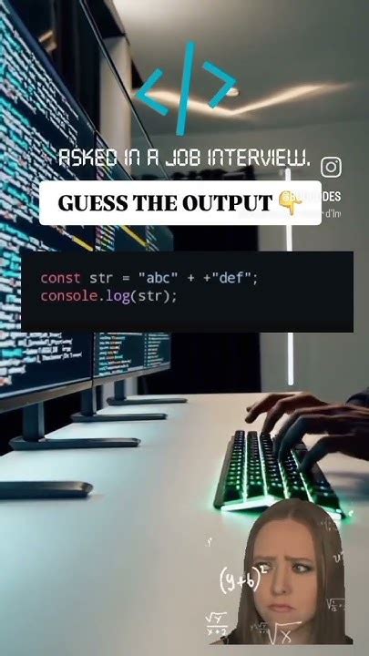 This Javascript Question Is Asked During A Job Interview Programming Youtube