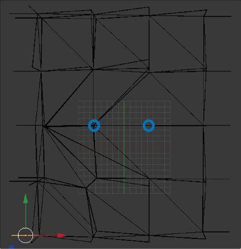 a top view of a visualization of an asynchronous nest each vertex